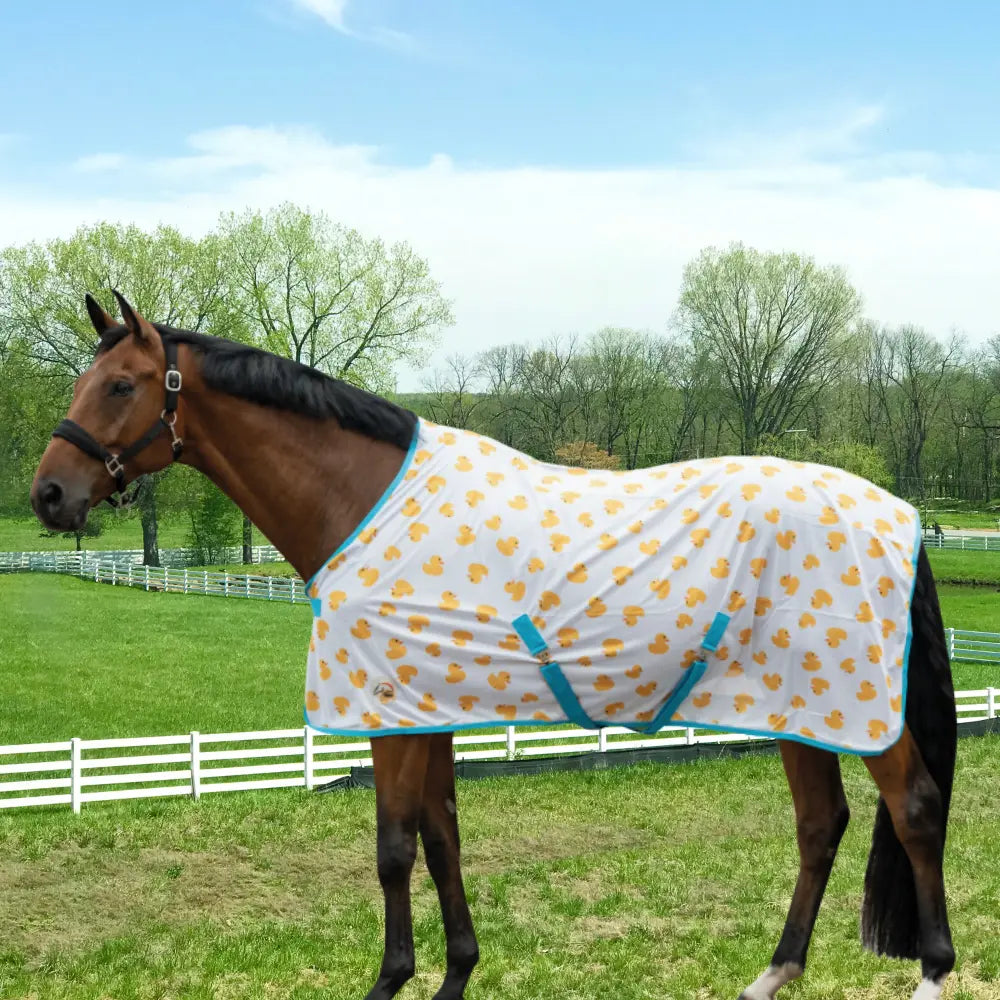 HKM Fly Sheet - Ducks - RIDE OR DIE EQUESTRIAN SHOP