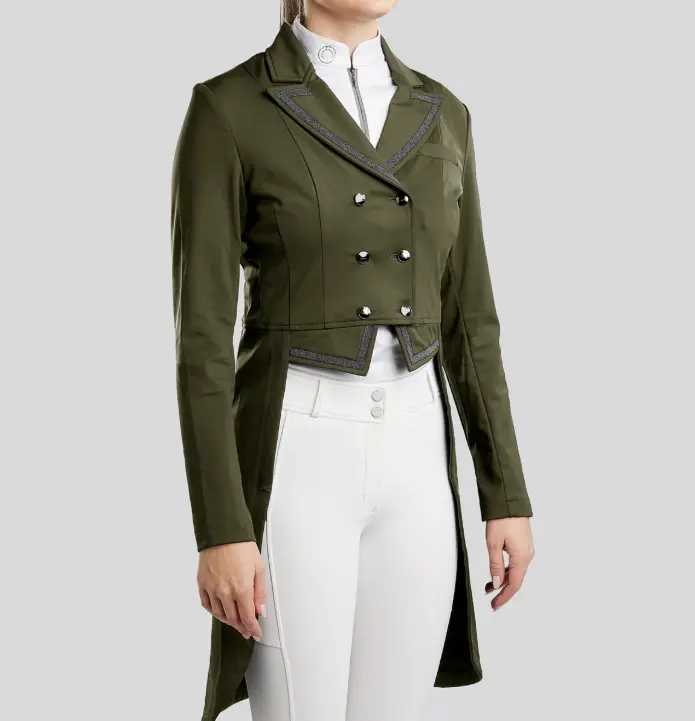 MoGloria GunMetal Caviar Tape Tail Coat - RIDE OR DIE – RIDE OR DIE ...