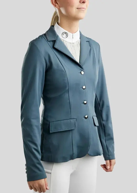 Montar MoKatniss GunMetal Crystal Show Coat - RIDE OR DIE EQUESTRIAN ...